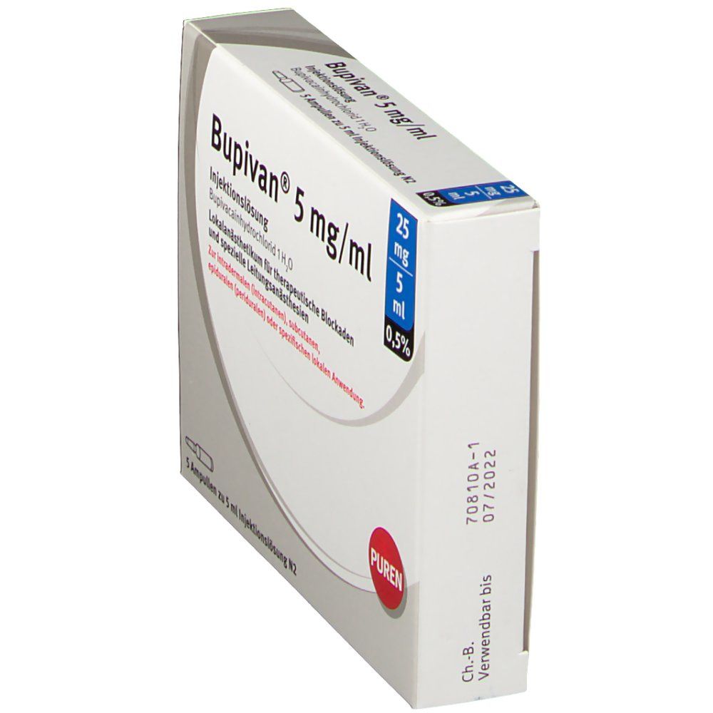 Bupivan® 5 mg/ml 5x5 ml - shop-apotheke.com