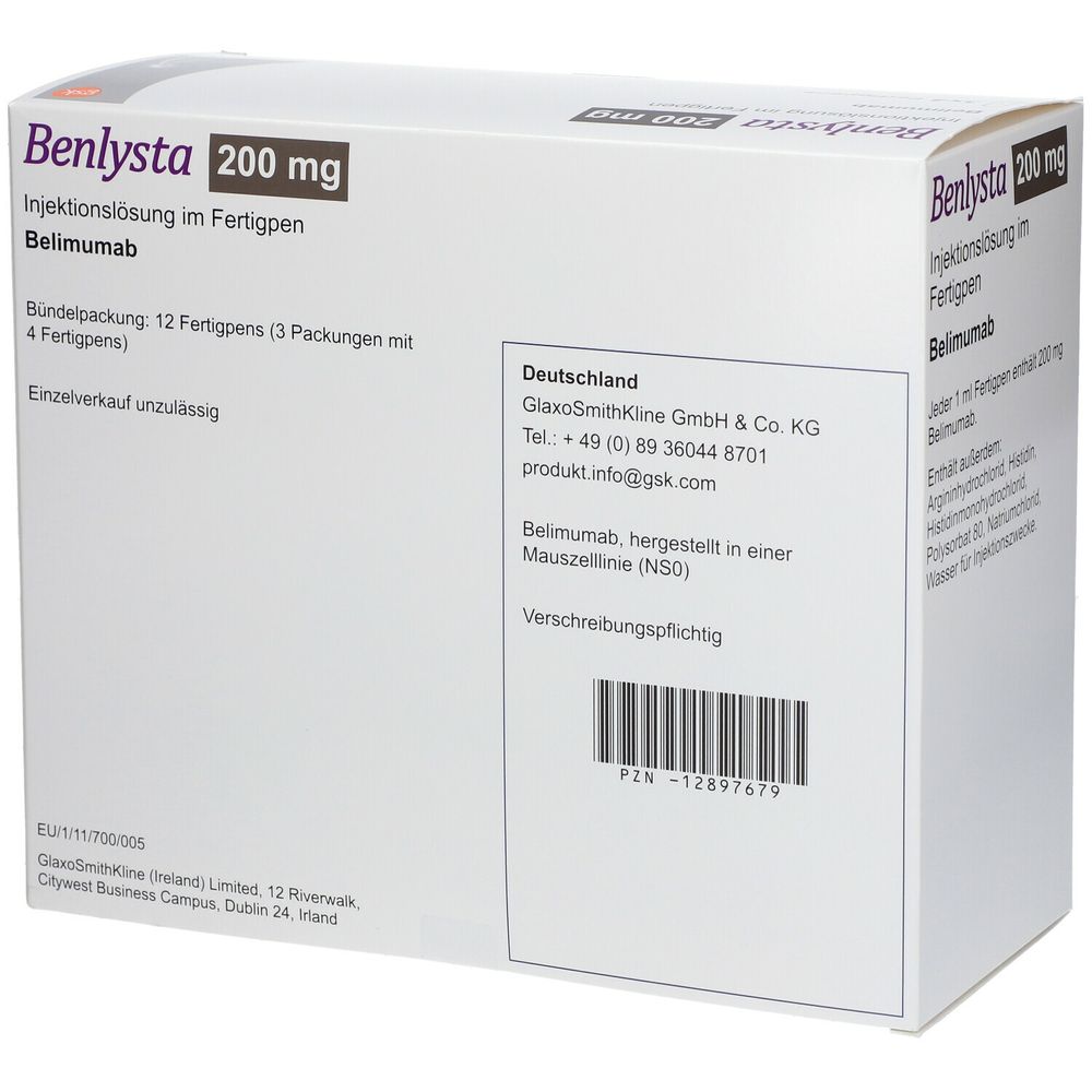 Benlysta 200 mg 3x4 St - shop-apotheke.com