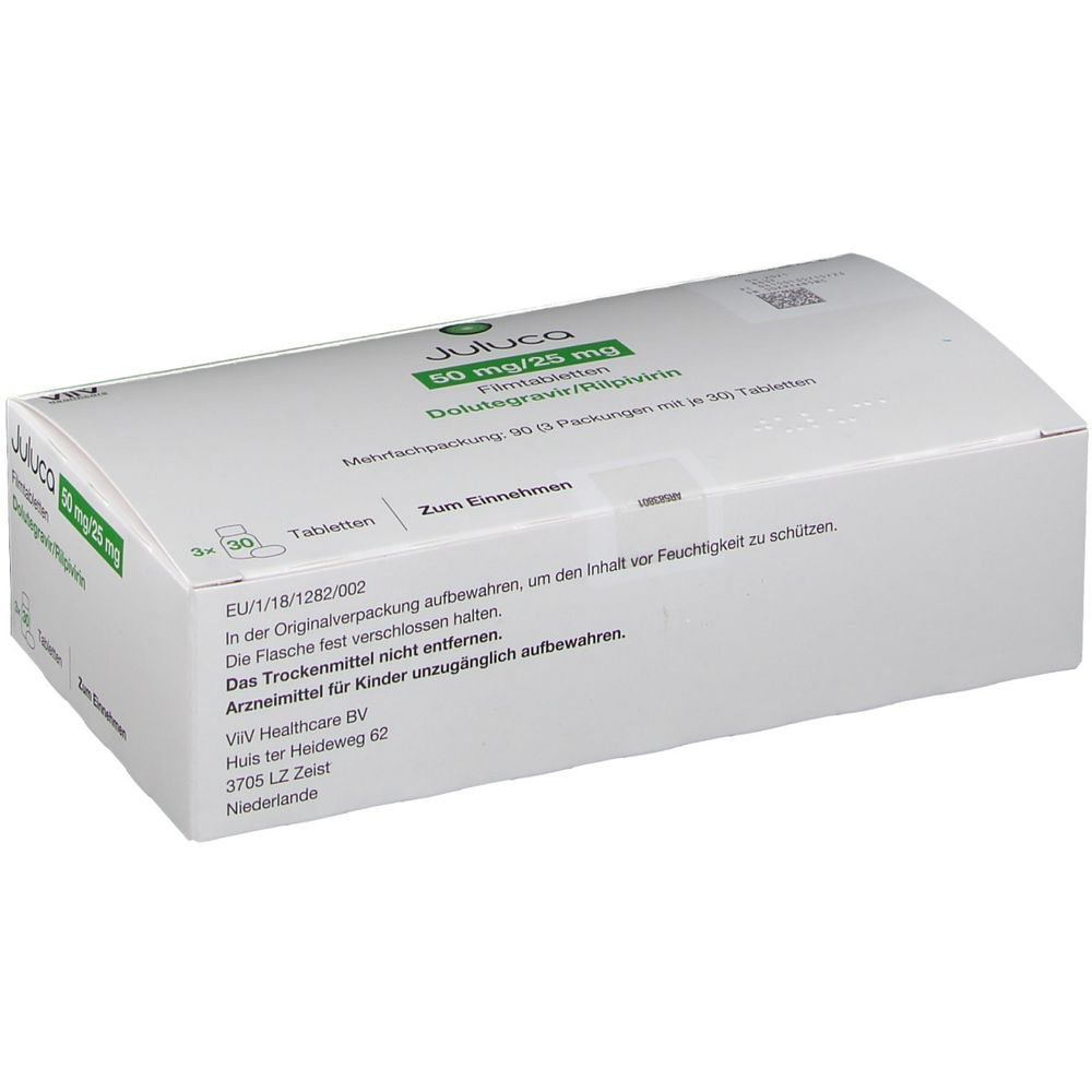 Juluca 50 mg/25 mg 3x30 St - shop-apotheke.com