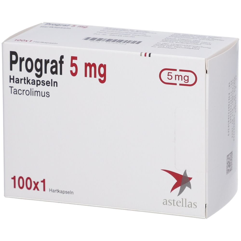 Prograf 5 mg 100 St - shop-apotheke.com