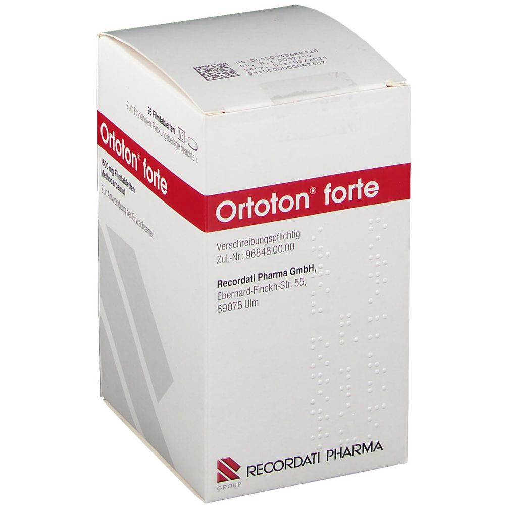 Ortoton® forte 1500 mg 96 St - shop-apotheke.com
