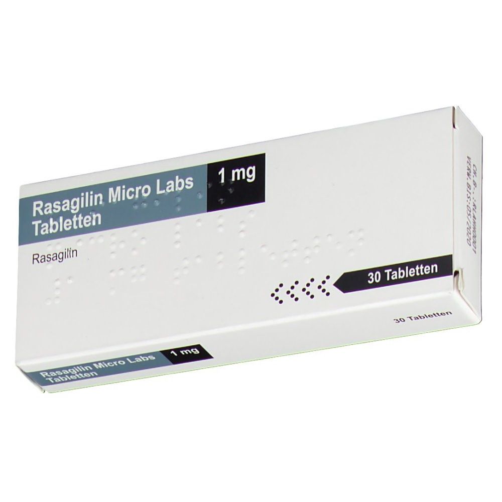Rasagilin Micro Labs 1 mg 30 St - shop-apotheke.com