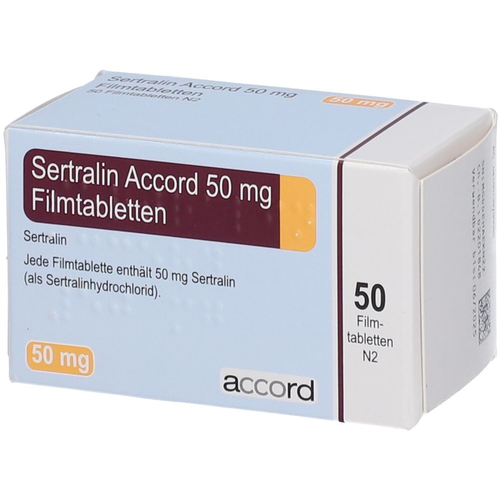 Sertralin Accord 50 mg 50 St - shop-apotheke.com