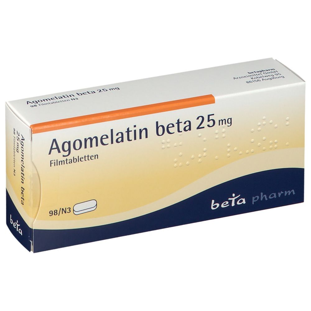 Agomelatin beta 25 mg 98 St - shop-apotheke.com