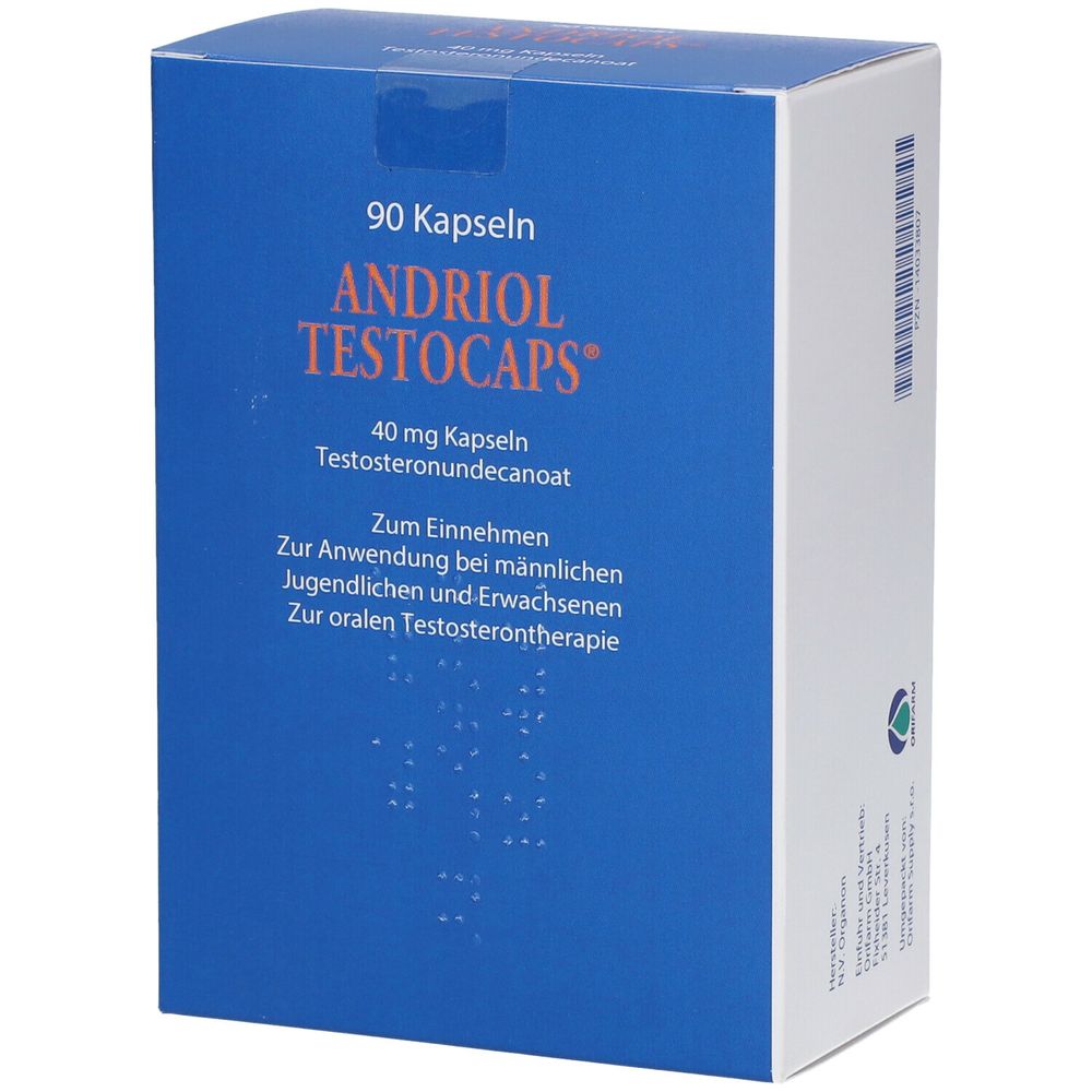 Andriol Testocaps 40 mg 90 St - shop-apotheke.com