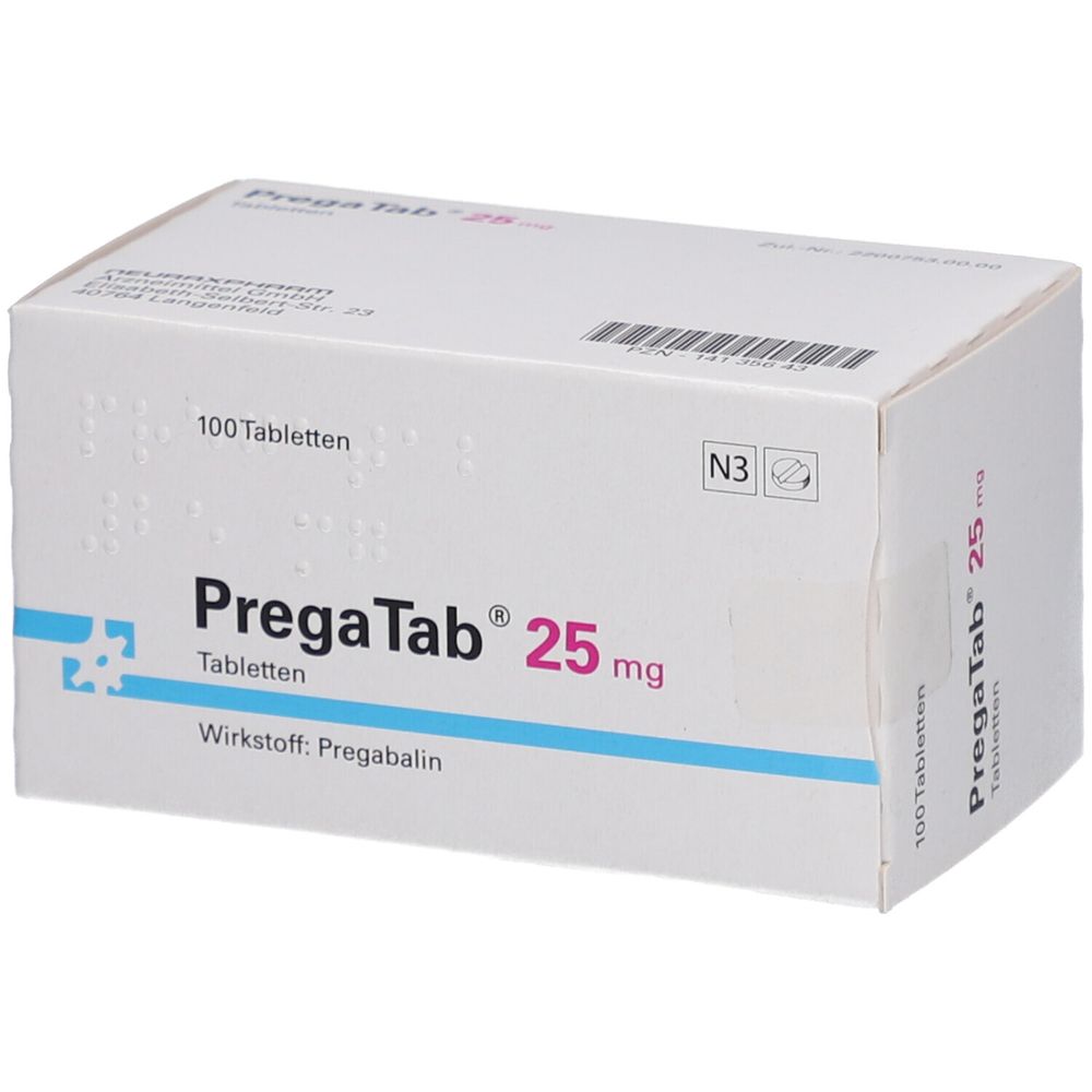 PregaTab® 25 mg 100 St - shop-apotheke.com