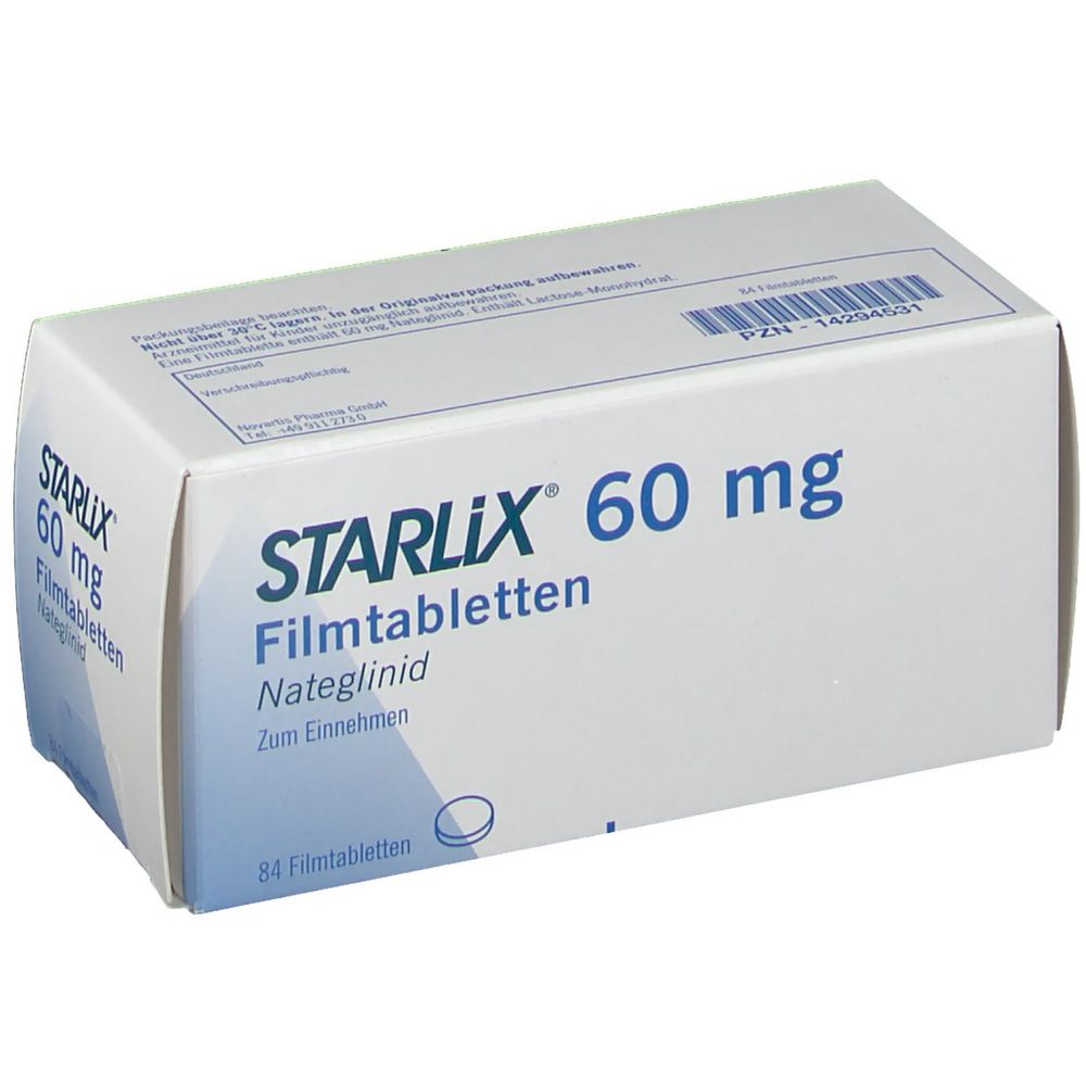 STARLIX® 60 mg 84 St - shop-apotheke.com