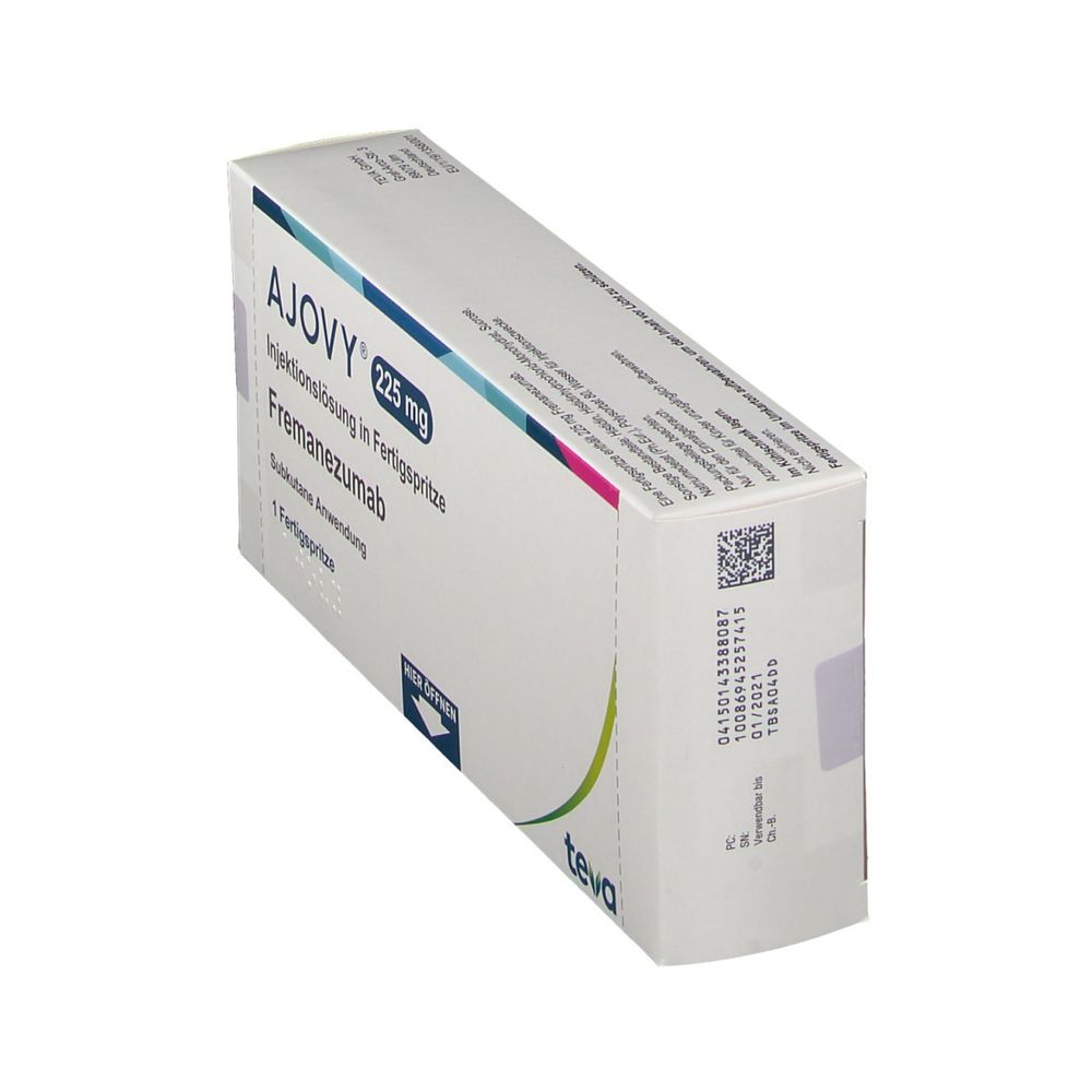 AJOVY® 225 mg 1 St - shop-apotheke.com