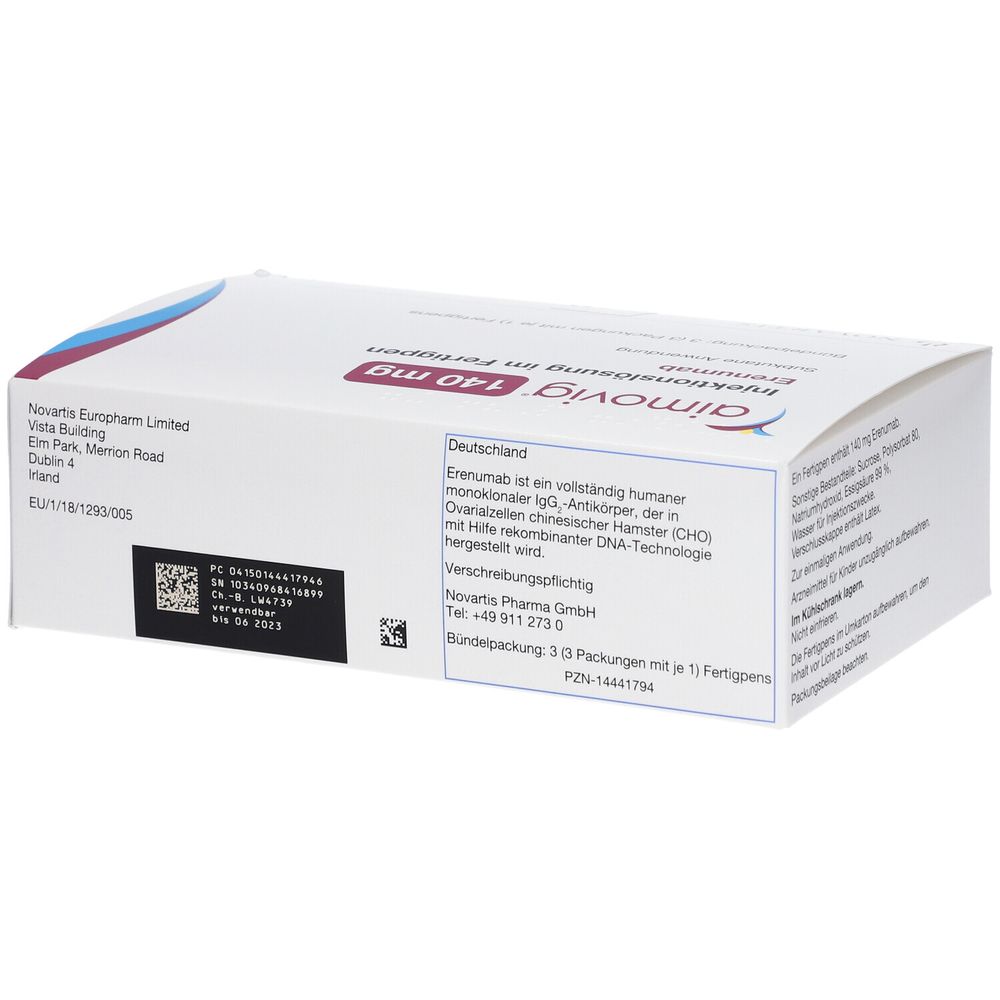 aimovig® 140 mg 3x1 St - shop-apotheke.com