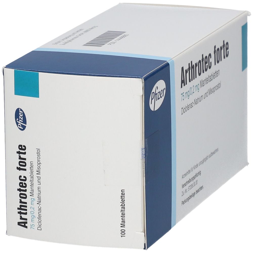 Arthrotec® forte 75 mg/0,2 mg 100 St - shop-apotheke.com