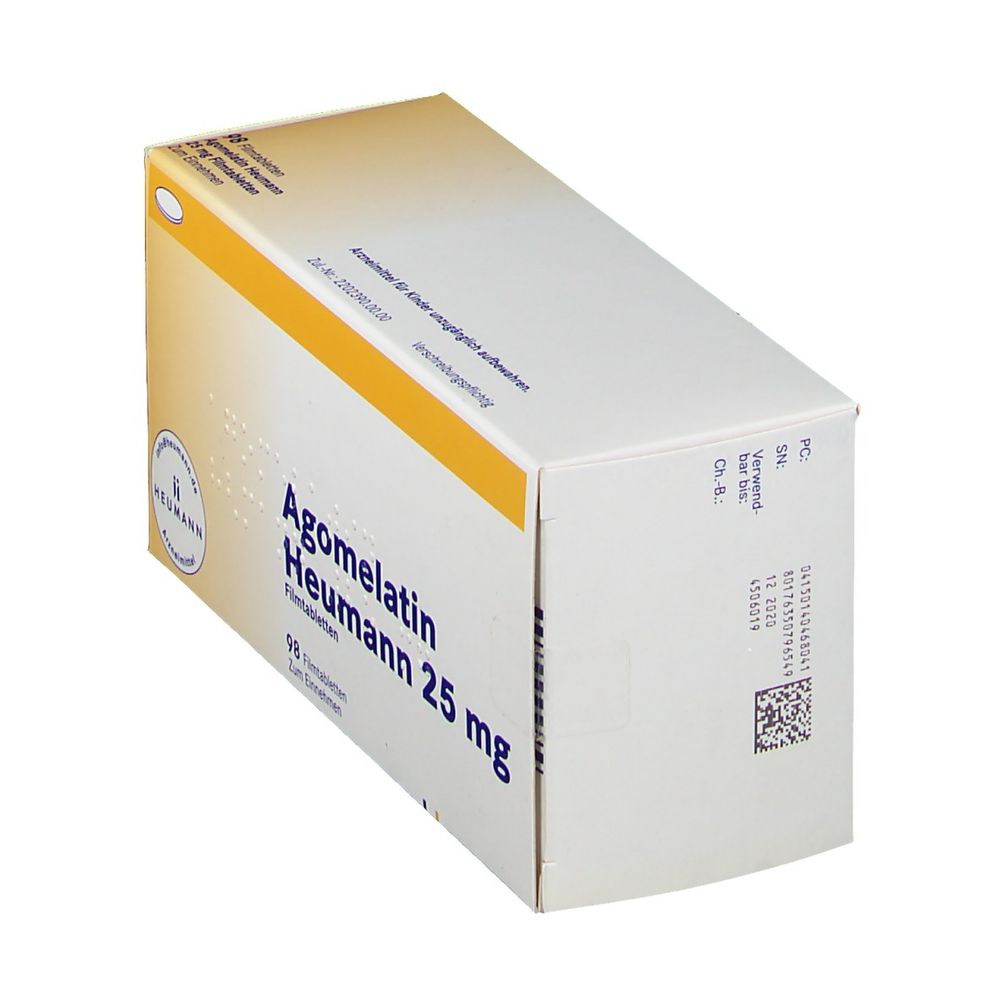 Agomelatin Heumann 25 mg 98 St - shop-apotheke.com