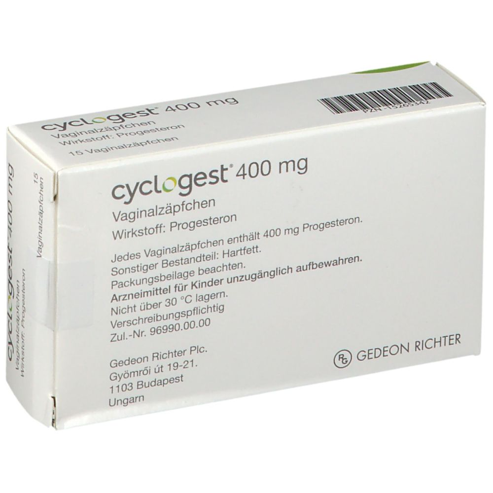 cyclogest® 400 mg 15 St - shop-apotheke.com