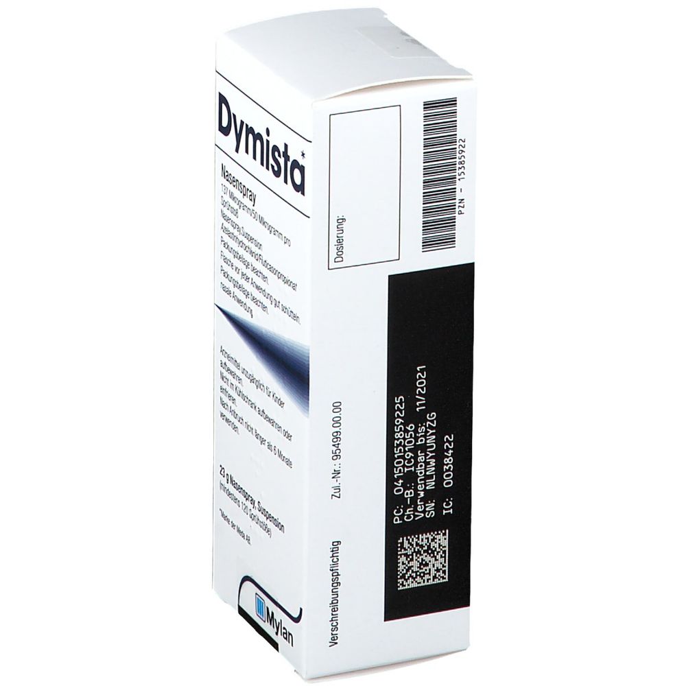 Dymista Nasenspray 137 µg/50 µg/Sprühstoß 23 g - shop-apotheke.com