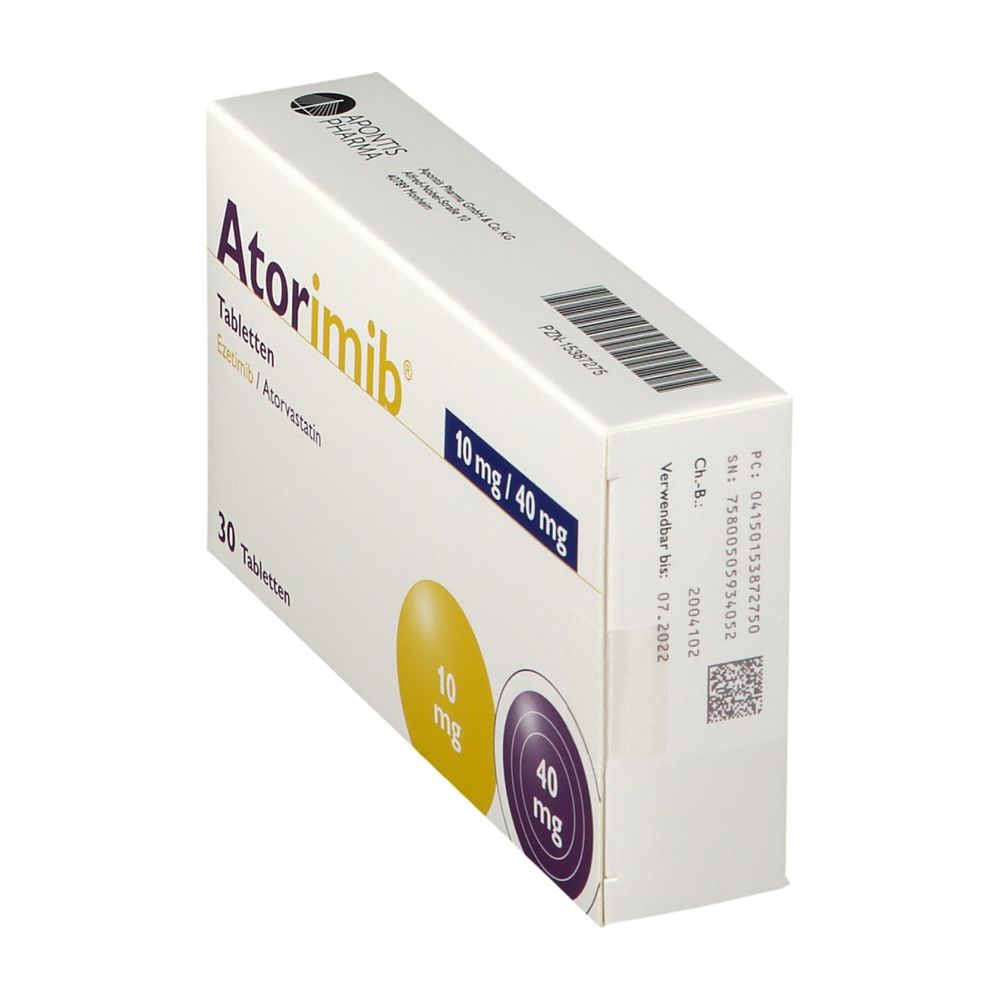 Atorimib® 10 mg/40 mg 30 St - shop-apotheke.com