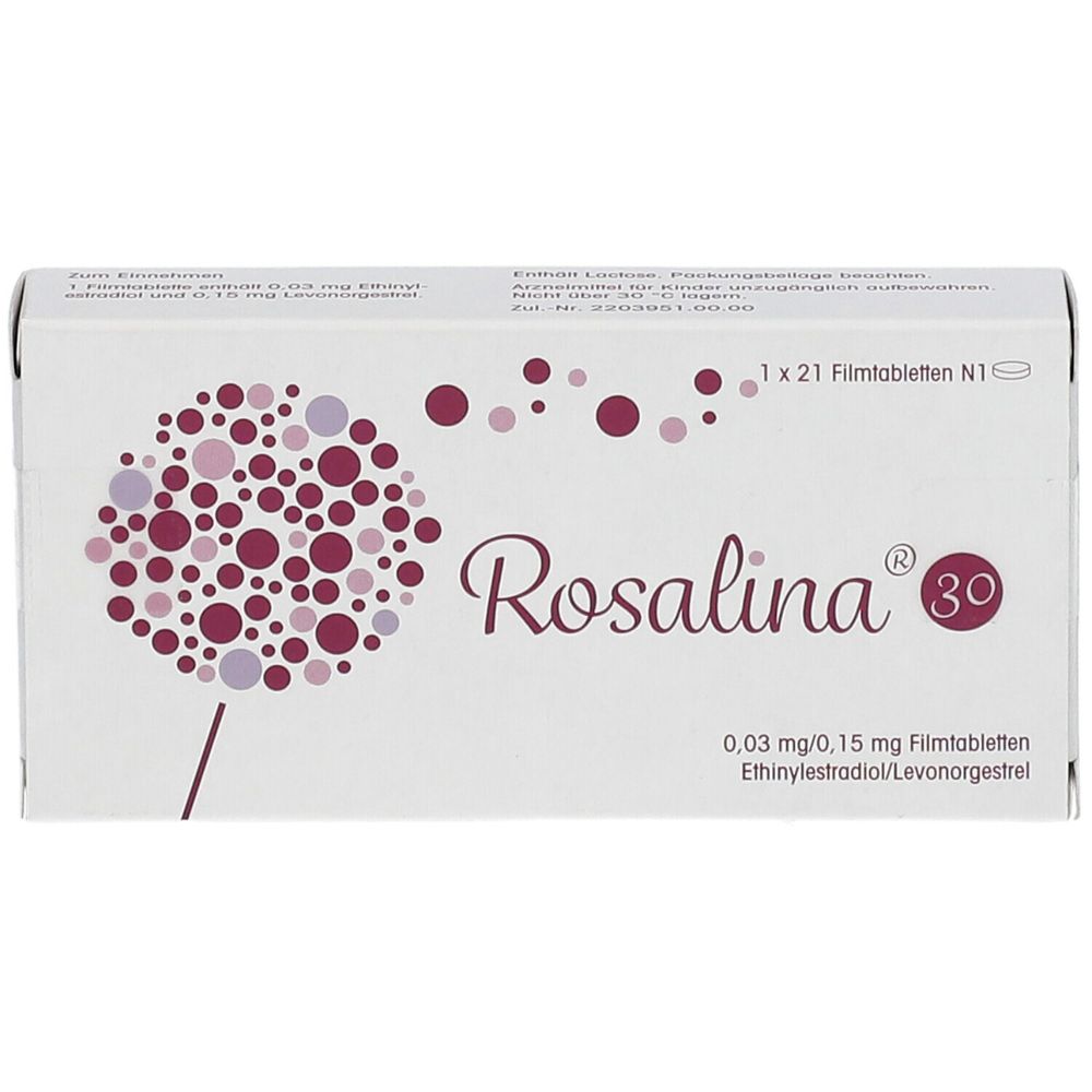 Rosalina® 30 0,03 mg/0,15 mg 21 St - shop-apotheke.com
