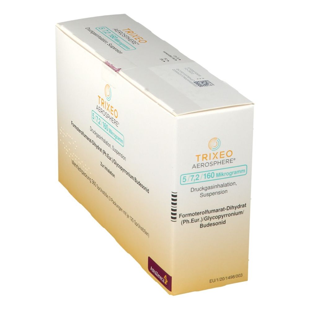Trixeo Aerosphere® 5 µg/7,2 µg/160 µg 3 St - shop-apotheke.com