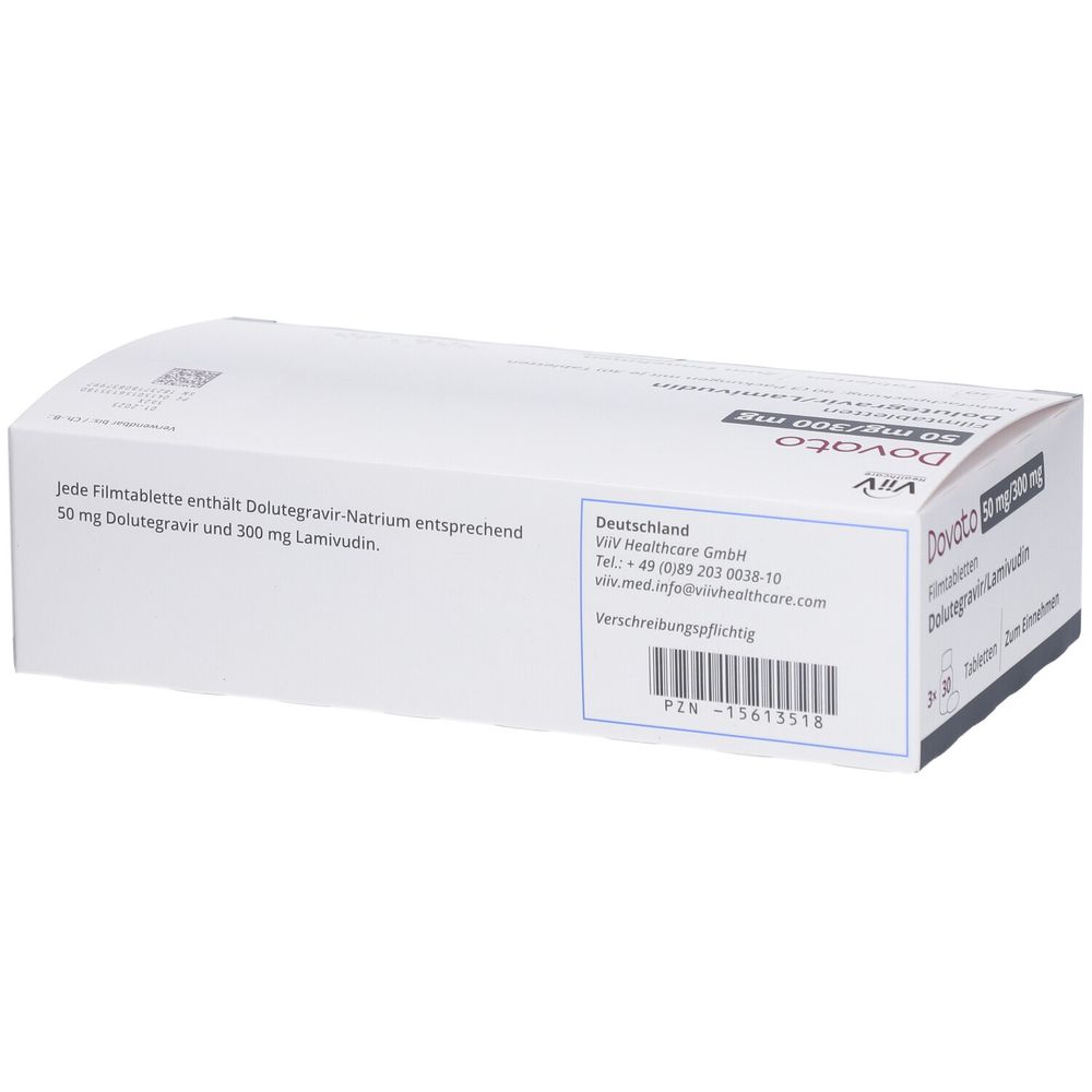 Dovato 50 mg/300 mg 3x30 St - shop-apotheke.com