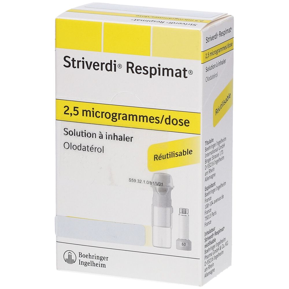 Striverdi® Respimat® 2,5 µg 3x4 ml - shop-apotheke.com