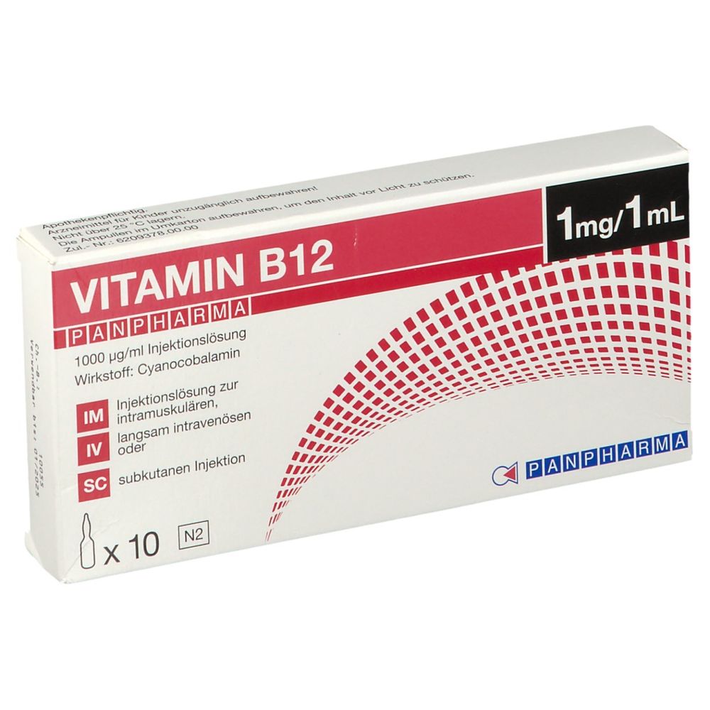 VITAMIN B12 PANPHARMA 10x1 ml - shop-apotheke.com
