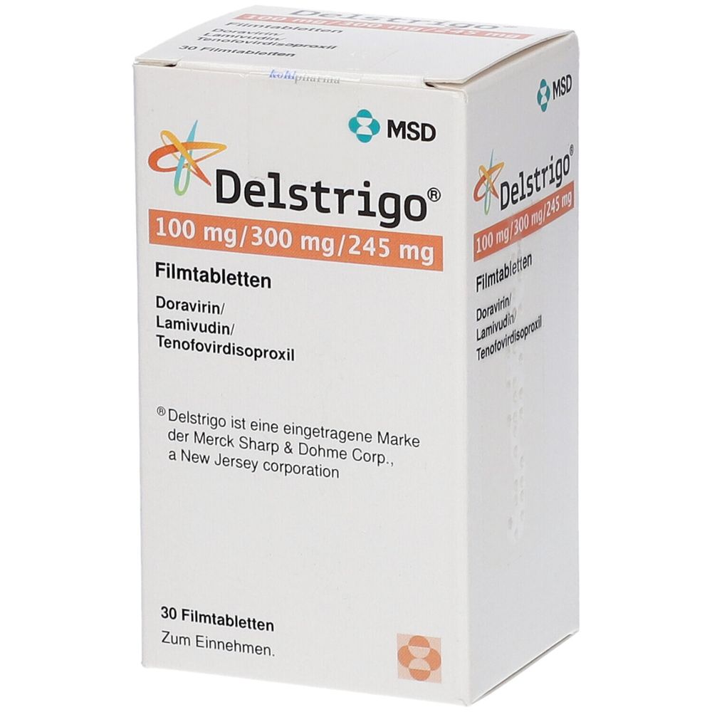 Delstrigo 100 mg/300 mg/245 mg 30 St - shop-apotheke.com
