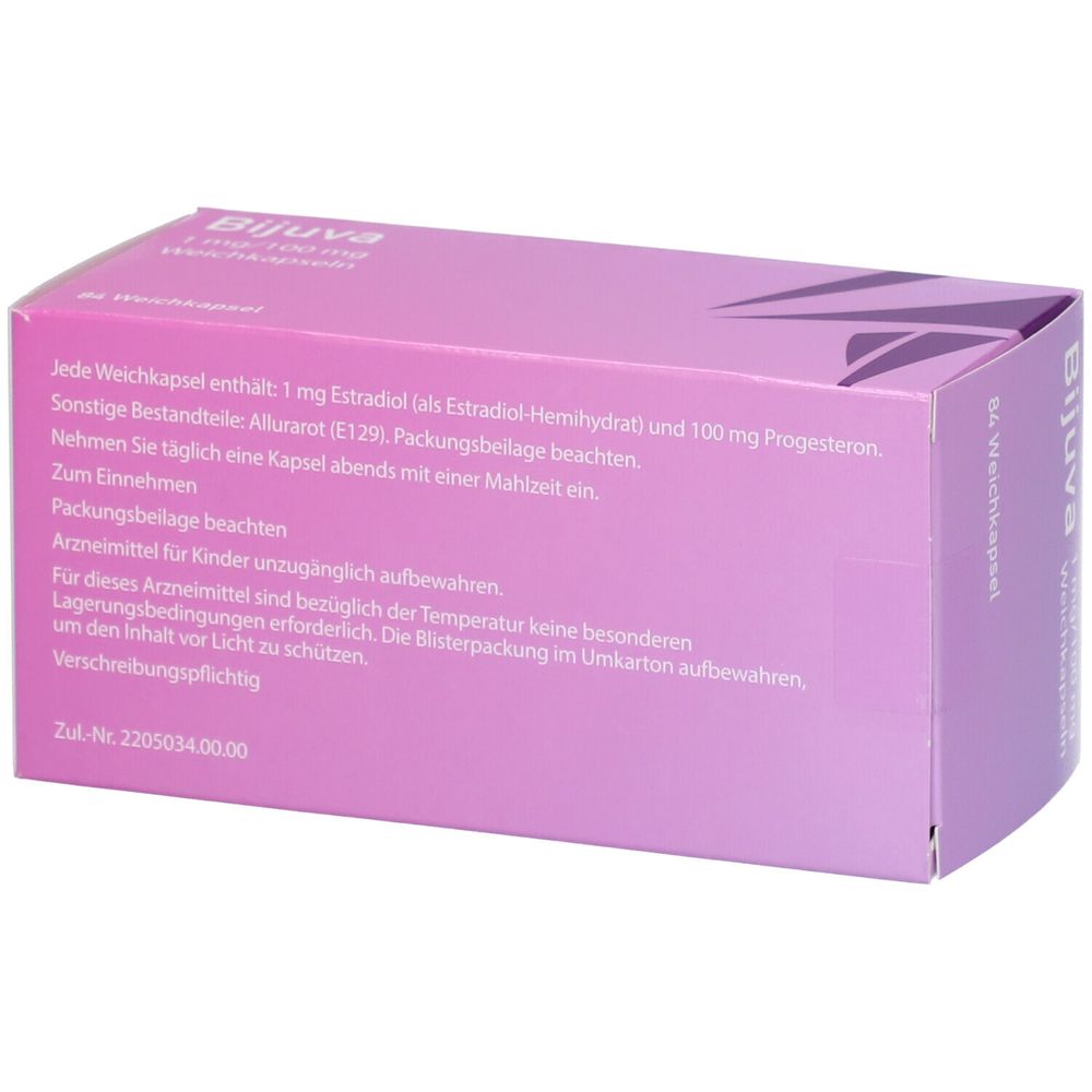 BIJUVA 1 mg/100 mg Weichkapseln 84 St - shop-apotheke.com