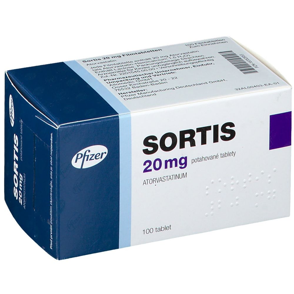 Sortis 20 mg 100 St - shop-apotheke.com