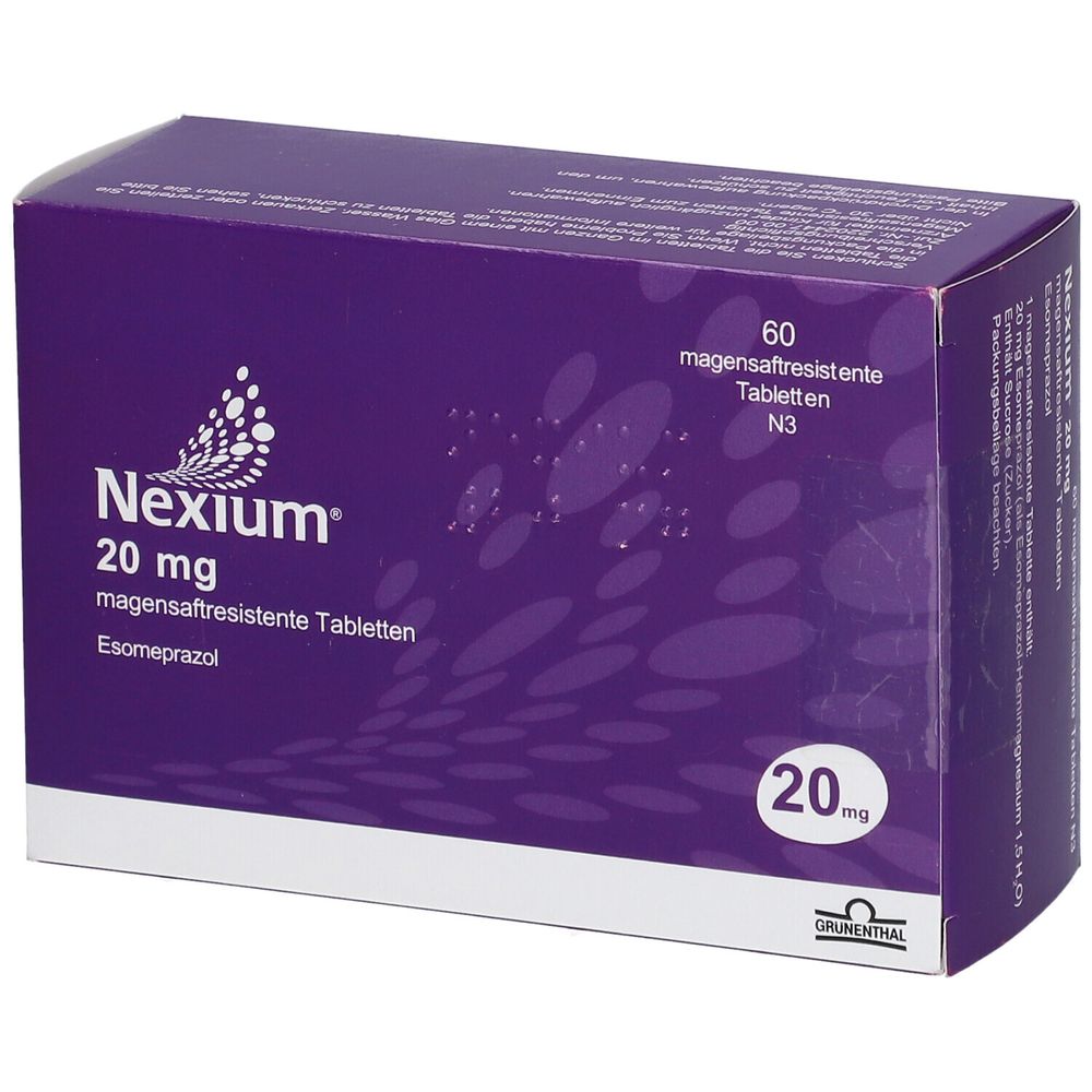 Nexium® 20 mg 60 St - shop-apotheke.com