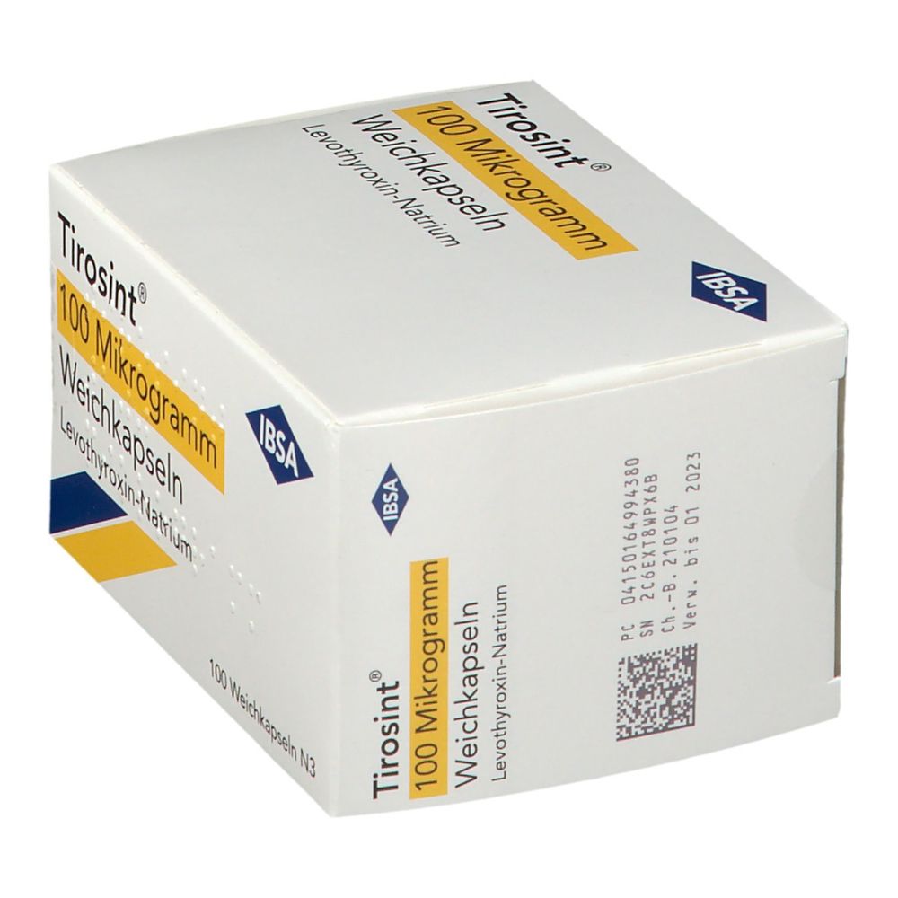Tirosint 100 µg 100 St - shop-apotheke.com