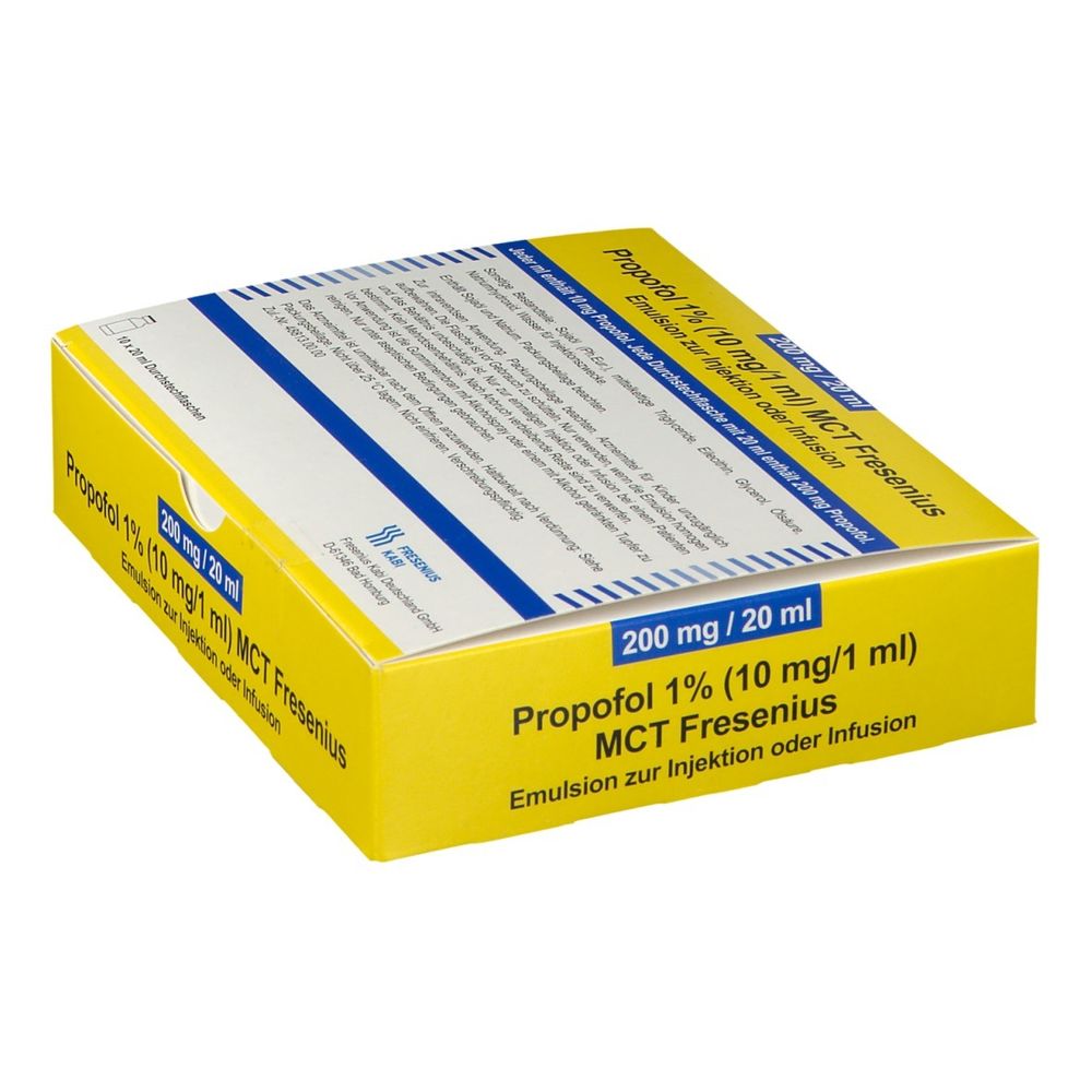 Propofol 1% 10 mg/1 ml MCT 10x20 ml - shop-apotheke.com