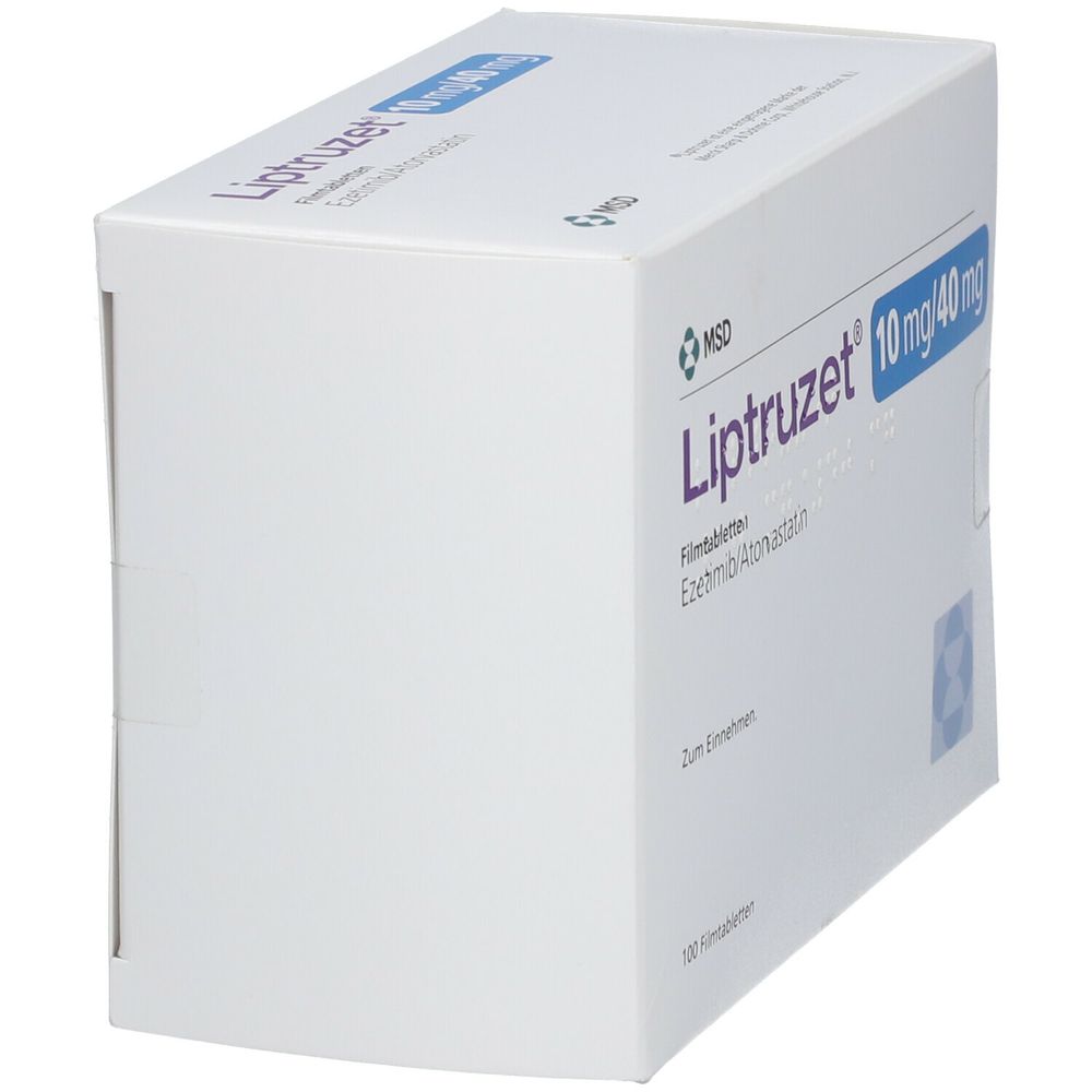 Liptruzet 10 mg/40 mg 100 St - shop-apotheke.com