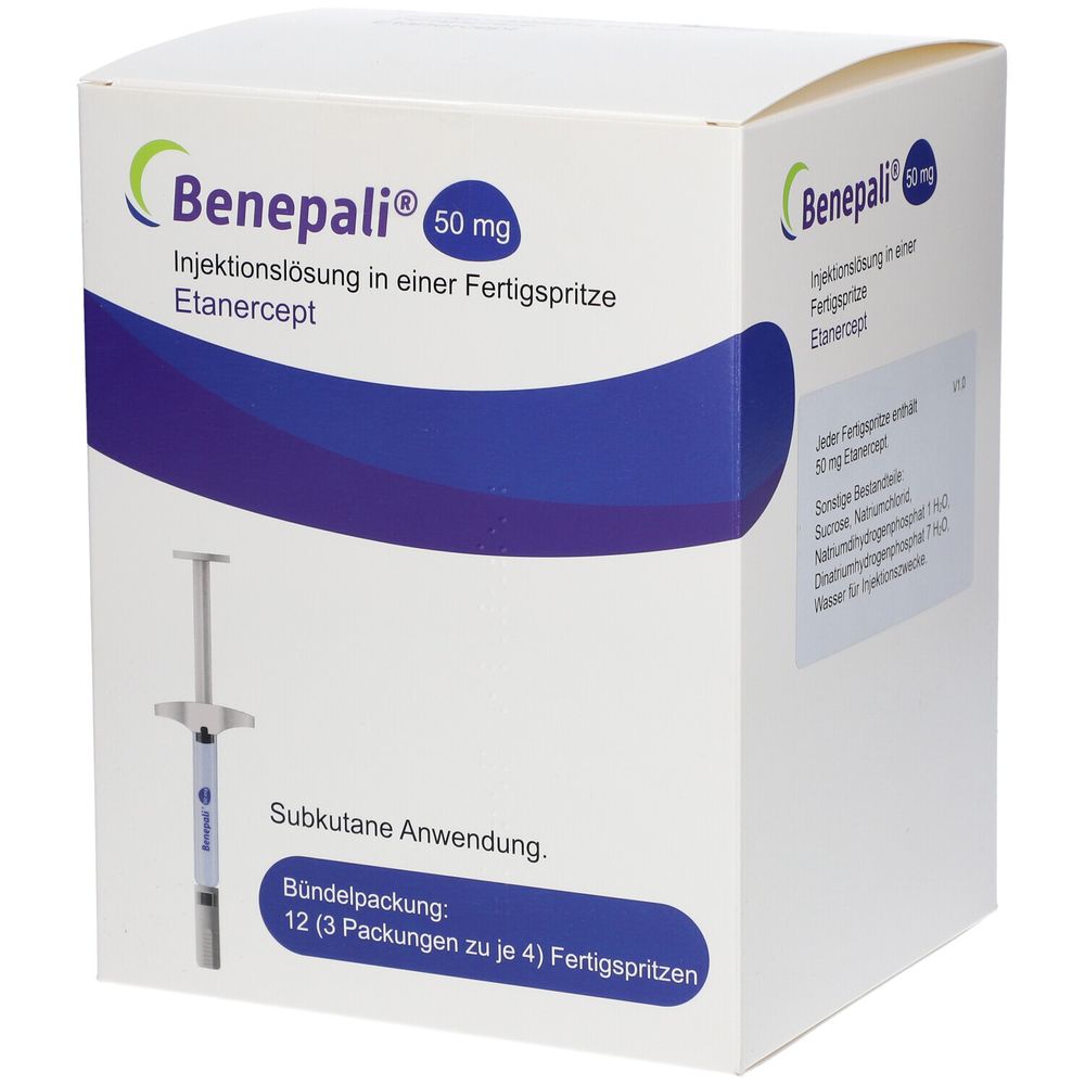 BENEPALI 50 mg Fertigspritze mit Injektionslsg. 12 St - shop-apotheke.com