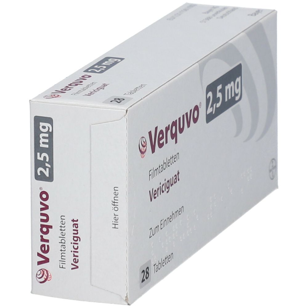 Verquvo® 2,5 mg 1x28 St - shop-apotheke.com