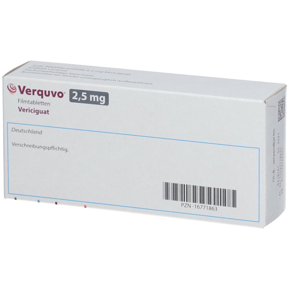 Verquvo® 2,5 mg 1x28 St - shop-apotheke.com