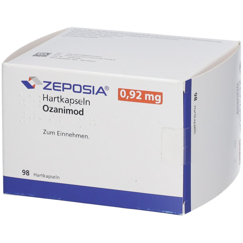 ZEPOSIA 0,92 mg Hartkapseln 98 St - shop-apotheke.com