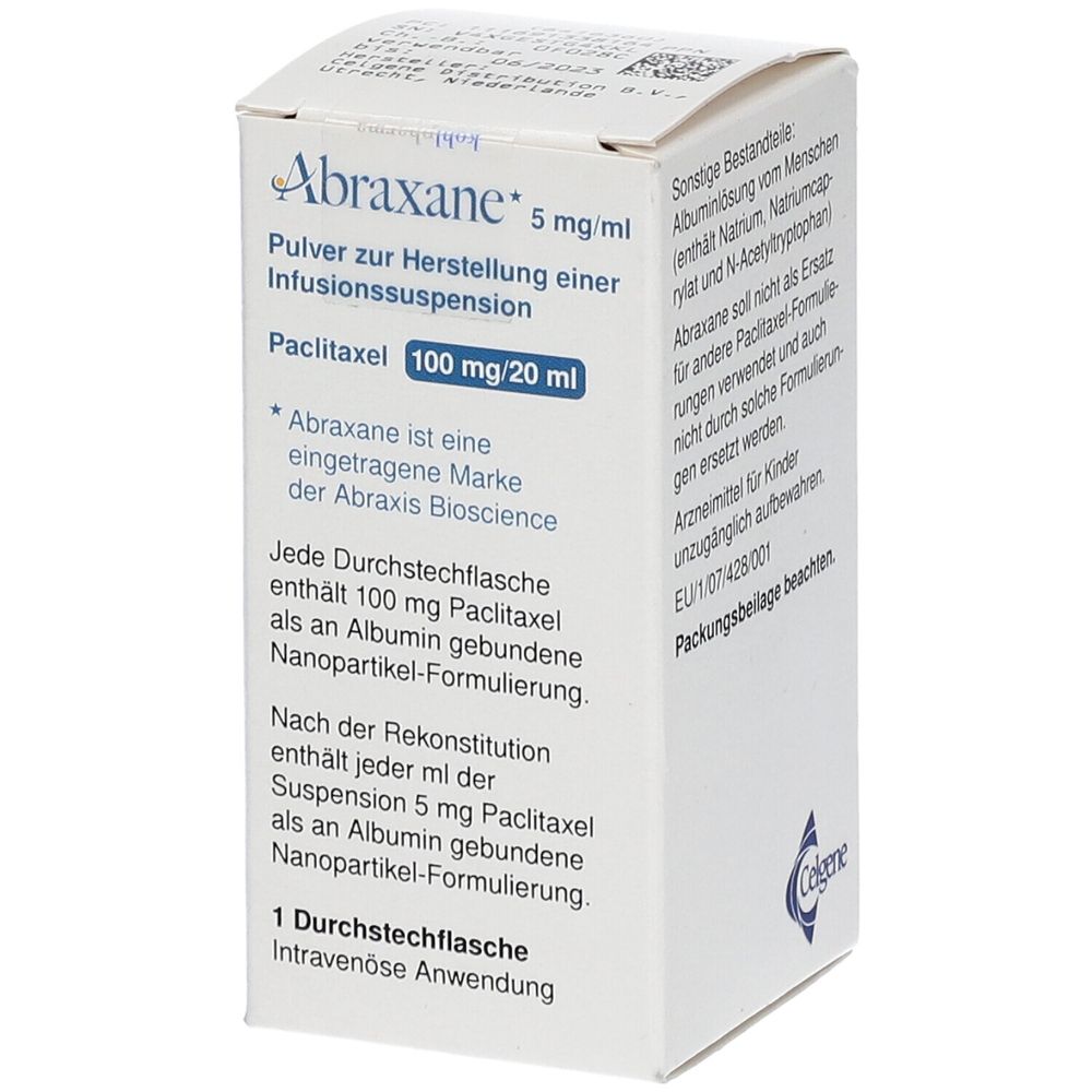 Abraxane 5 mg/ml 100 mg 100 mg - shop-apotheke.com