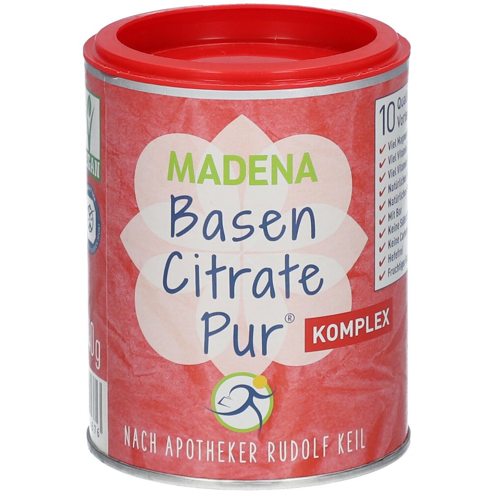MADENA Basen Citrate Pur® Komplex 240 g - shop-apotheke.com