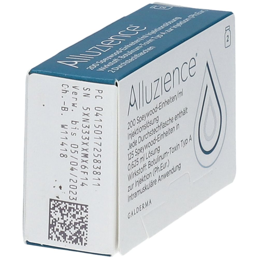 Alluzience® 200 Speywood-Einheiten/ml Inj.-Lsg. 2 St - shop-apotheke.com