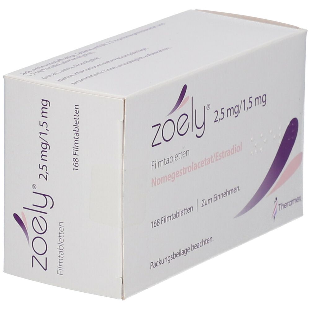 ZOELY 2,5 mg/1,5 mg Filmtabletten 6x28 St - shop-apotheke.com