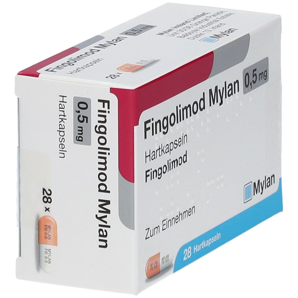 FINGOLIMOD Mylan 0,5 mg Hartkapseln 28 St - shop-apotheke.com