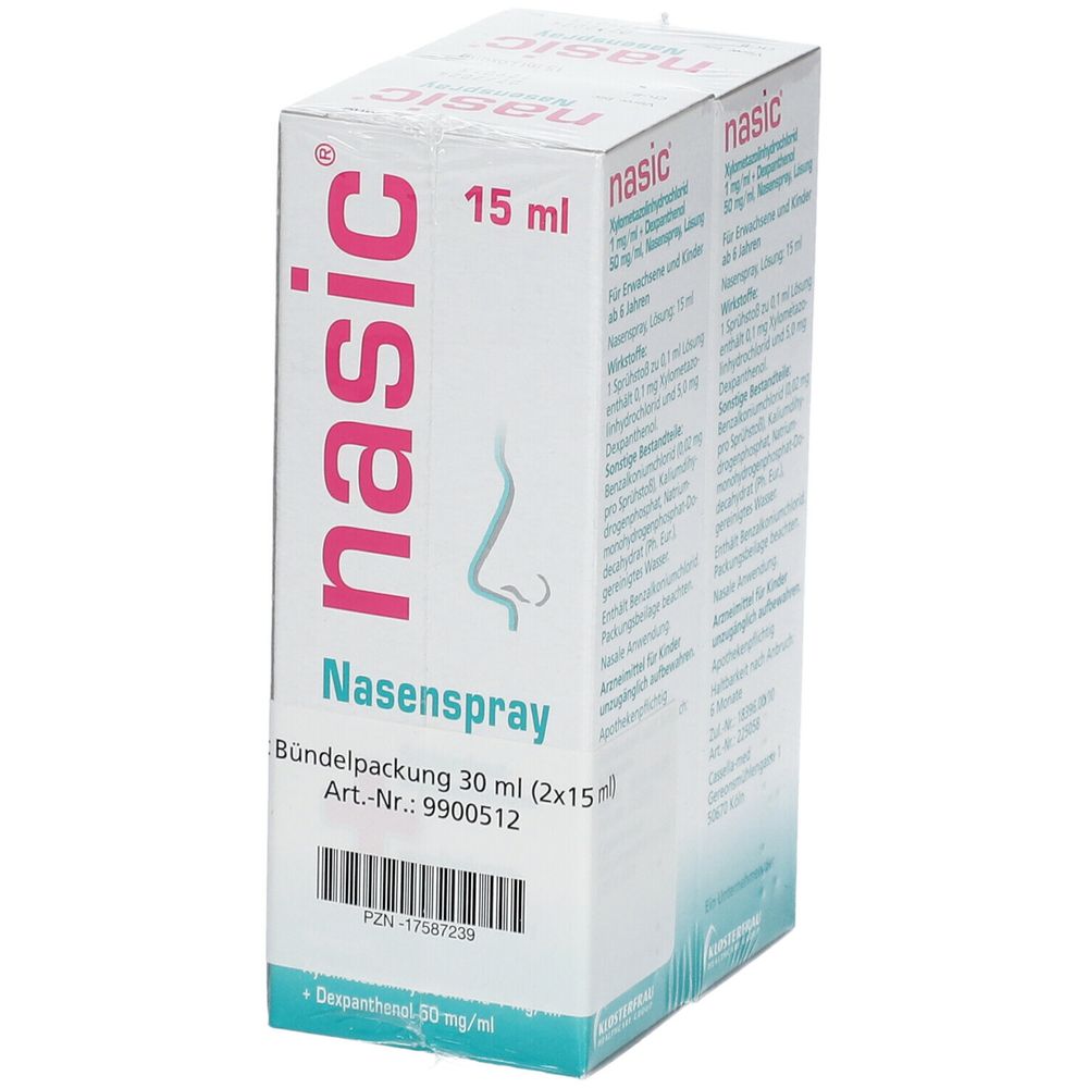 nasic® Nasenspray Doppelpack 2x15 ml - shop-apotheke.com