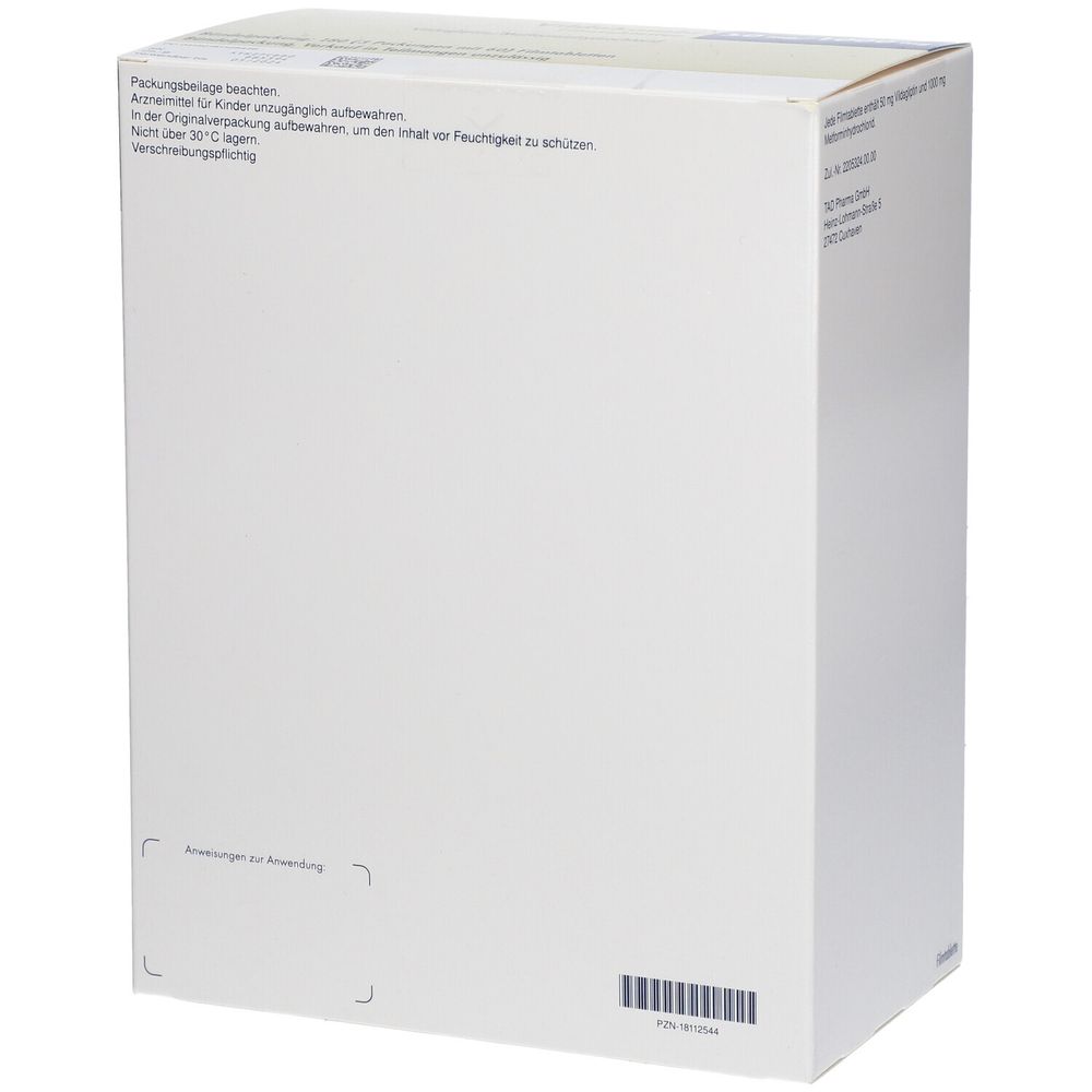 VILDAKOMBI 50 mg/1000 mg Filmtabletten 3x60 St - shop-apotheke.com