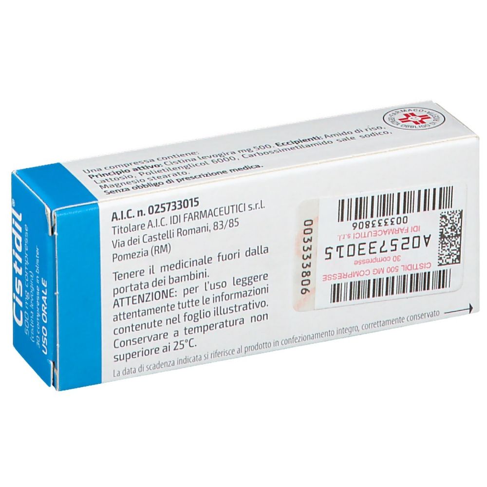 CISTIDIL® 500 mg 30 pz | Redcare