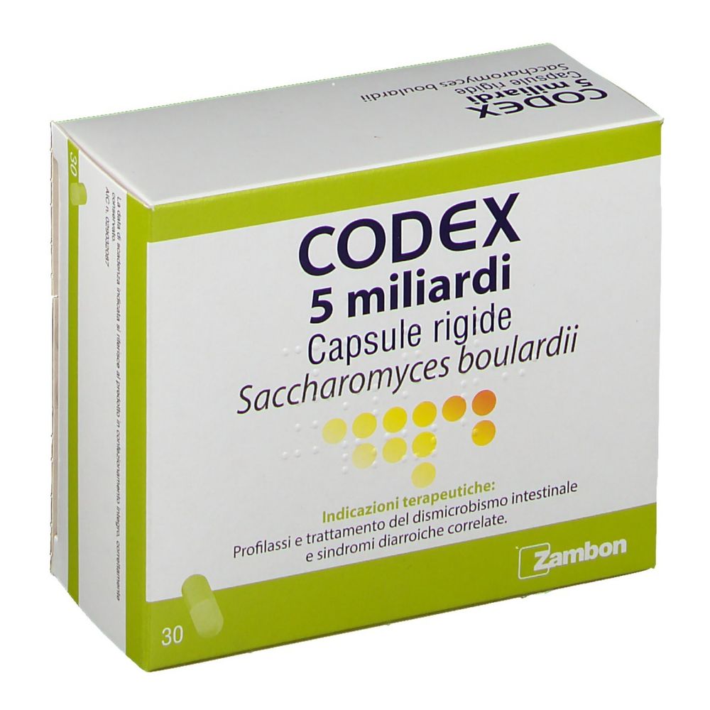 CODEX 5 Miliardi Capsule Rigide 30 pz | Redcare