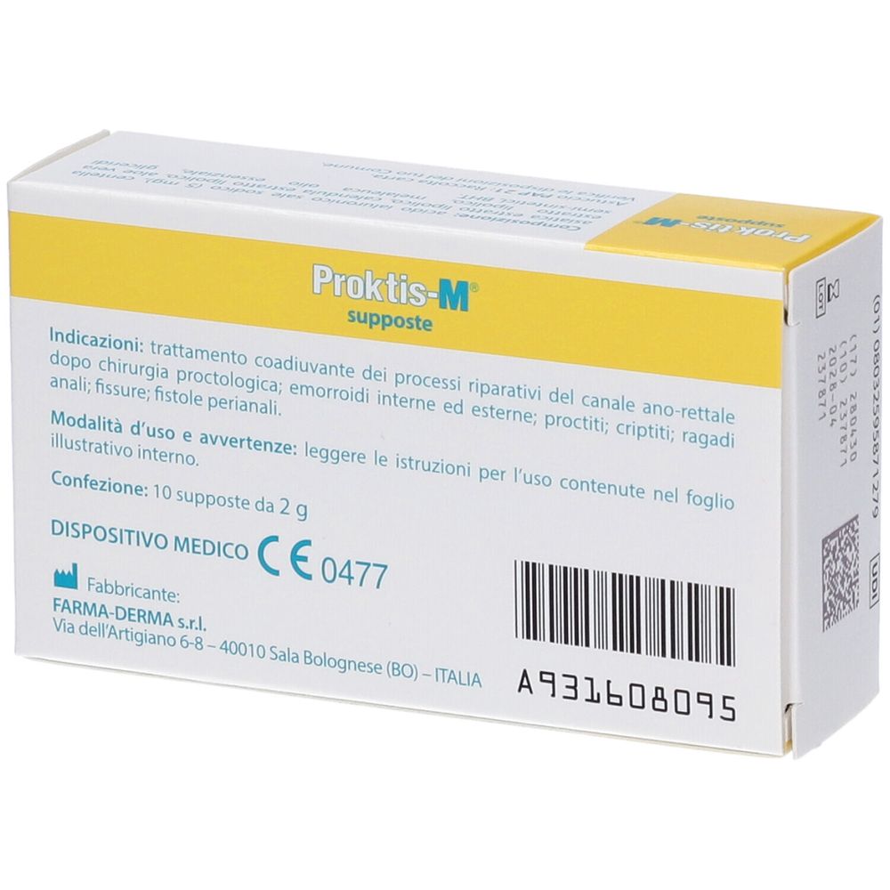 Proktis-M® Supposte 10x2 g | Redcare