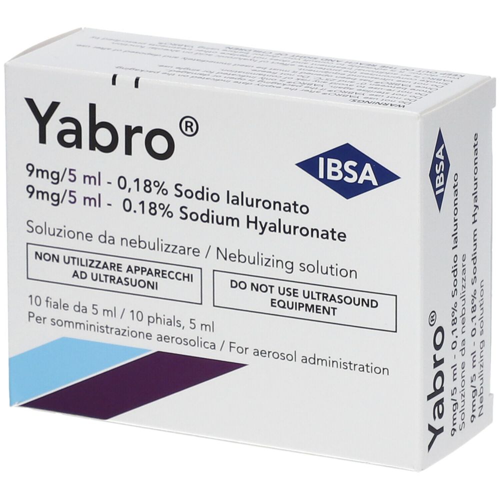 Yabro® 0,18% Sodio Ialuronato 10x5 ml | Redcare