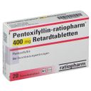 Pentoxifyllin-ratiopharm® 400 mg 20 St mit dem E-Rezept kaufen - Shop ...