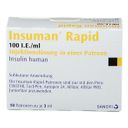 Insuman® Rapid 100 I.E./ml 10x3 ml mit dem E-Rezept kaufen - Shop Apotheke