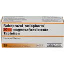 Rabeprazol-ratiopharm® 20 mg 28 St mit dem E-Rezept kaufen - Shop Apotheke