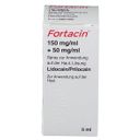 FORTACIN 150 mg/ml + 50 mg/ml Spray z.Anw.a.Hau.Rx 5 ml mit dem E ...