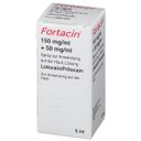 FORTACIN 150 mg/ml + 50 mg/ml Spray z.Anw.a.Hau.Rx 5 ml mit dem E ...